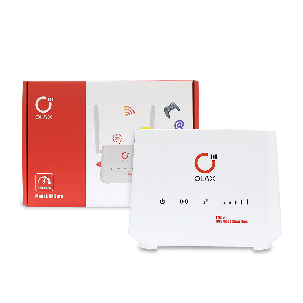 안테나 B28 OLAX AX5 프로와 4G 와이파이 실내 CPE 무선 LTE 라우터 150Mbps